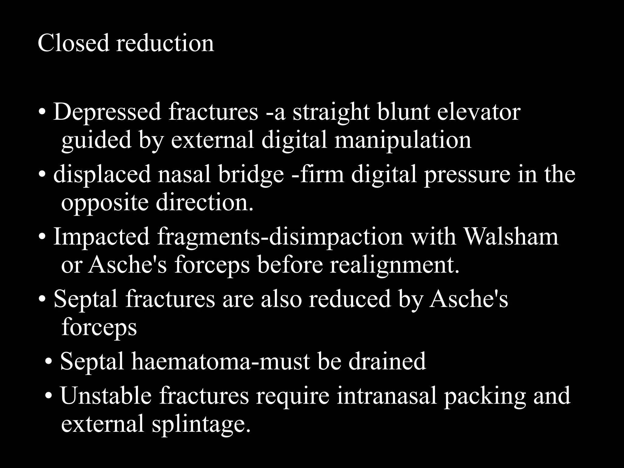 Trauma to the face | PPTX