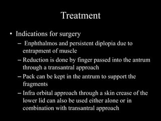 Trauma to the face | PPTX