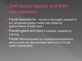 Trauma to the face | PPTX
