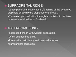 Trauma to the face | PPTX