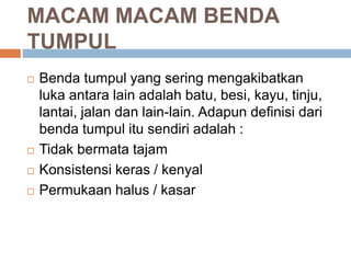 Trauma tumpul | PPTX