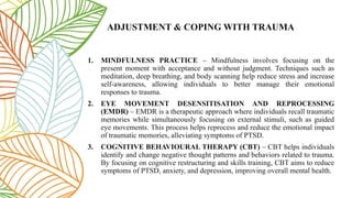 Trauma Understanding, Crisis Event & PTSD | PPT