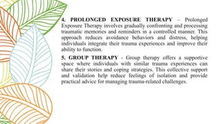Trauma Understanding, Crisis Event & PTSD | PPTX