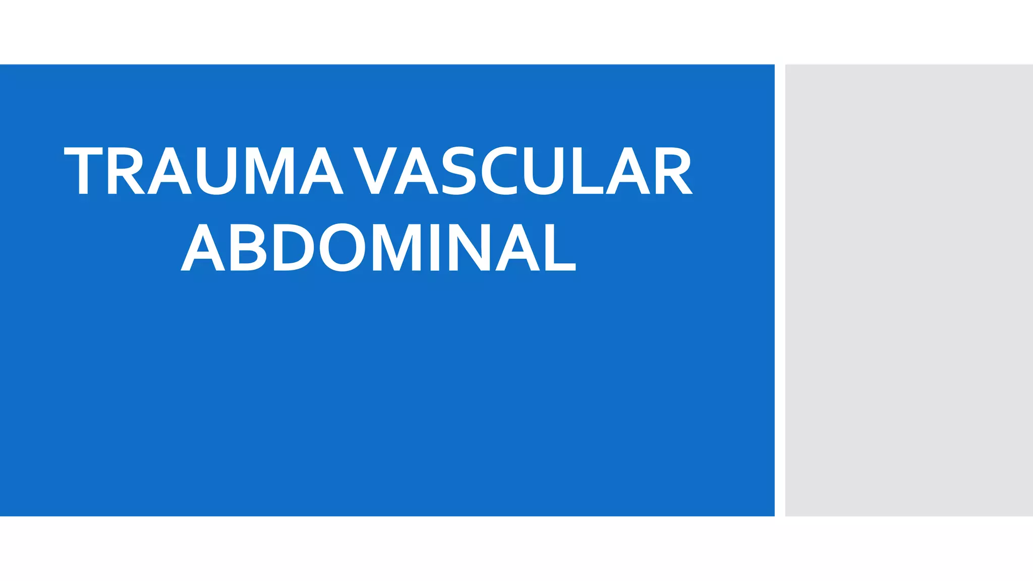 Trauma vascular jonathan molina | PPTX