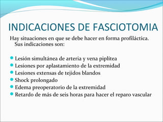 Trauma vascular periferico | PPT
