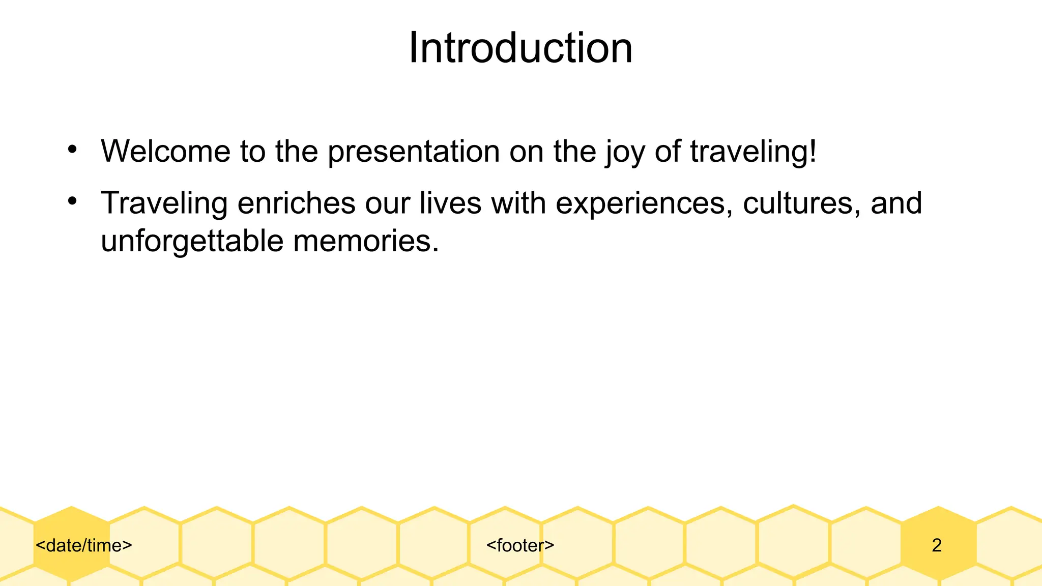 A brief introduction on travelling and enjoying the fun of travel | PPTX