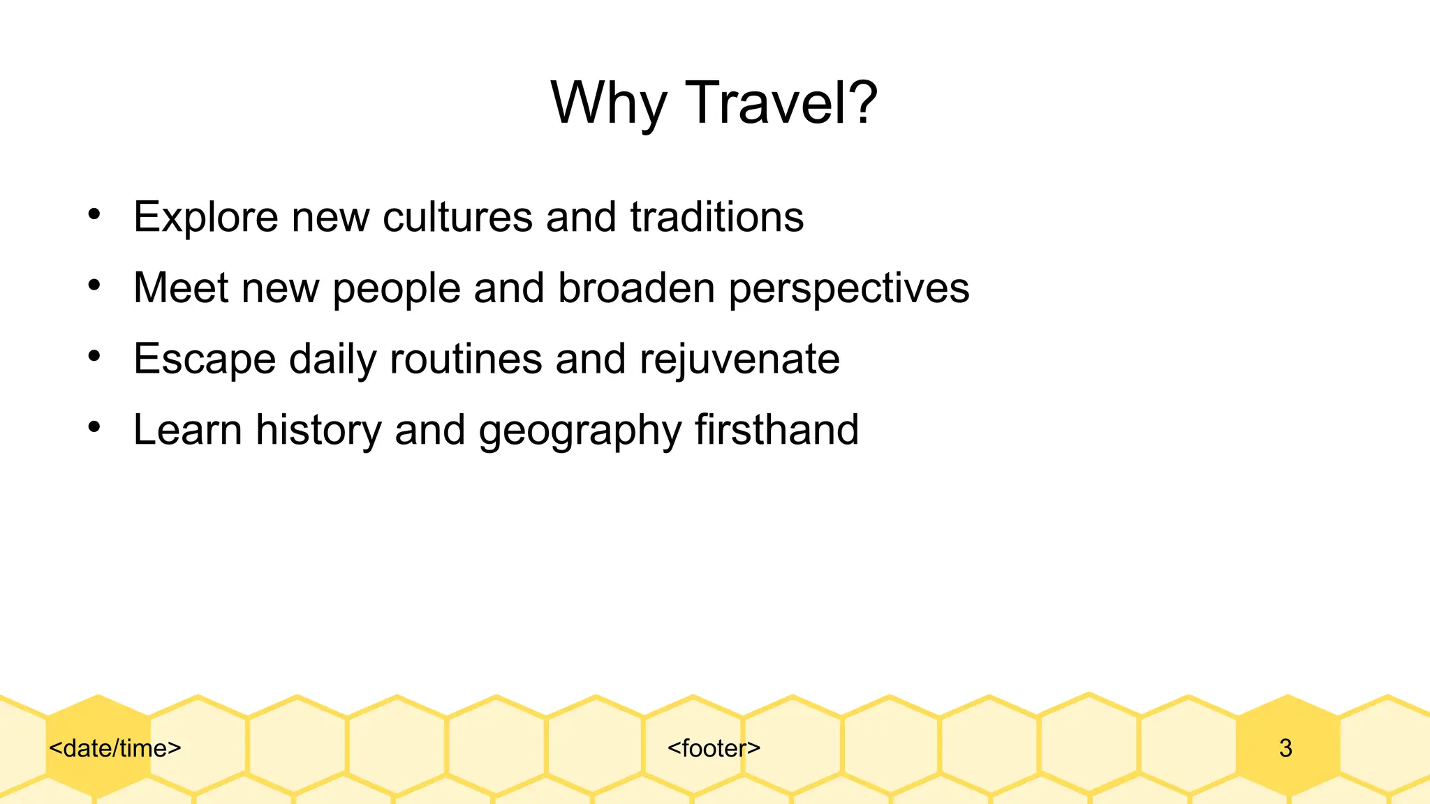 A brief introduction on travelling and enjoying the fun of travel | PPTX