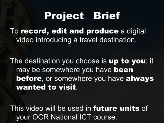 Travel Destination Introduction | PPT