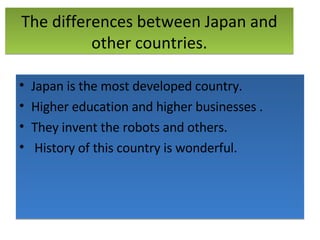 travel presentation(japan) | PPT