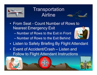 Travel safety | PPTX
