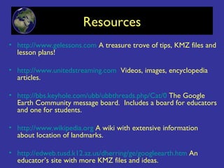 Travel the World in Your Classroom with Google Earth | PPT