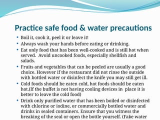 recommendations Travel advice hygiene.pptx