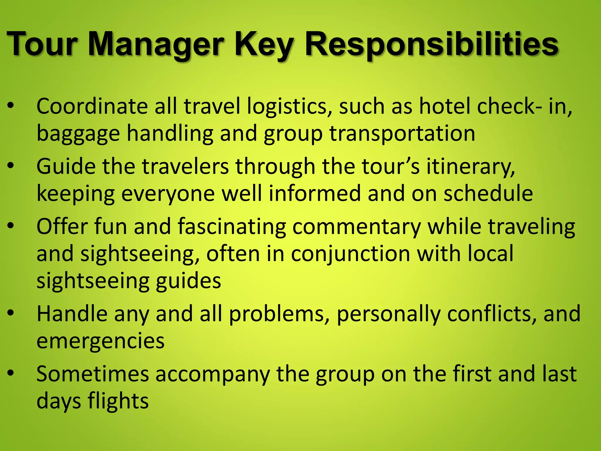 Travel Agency Management | PPTX