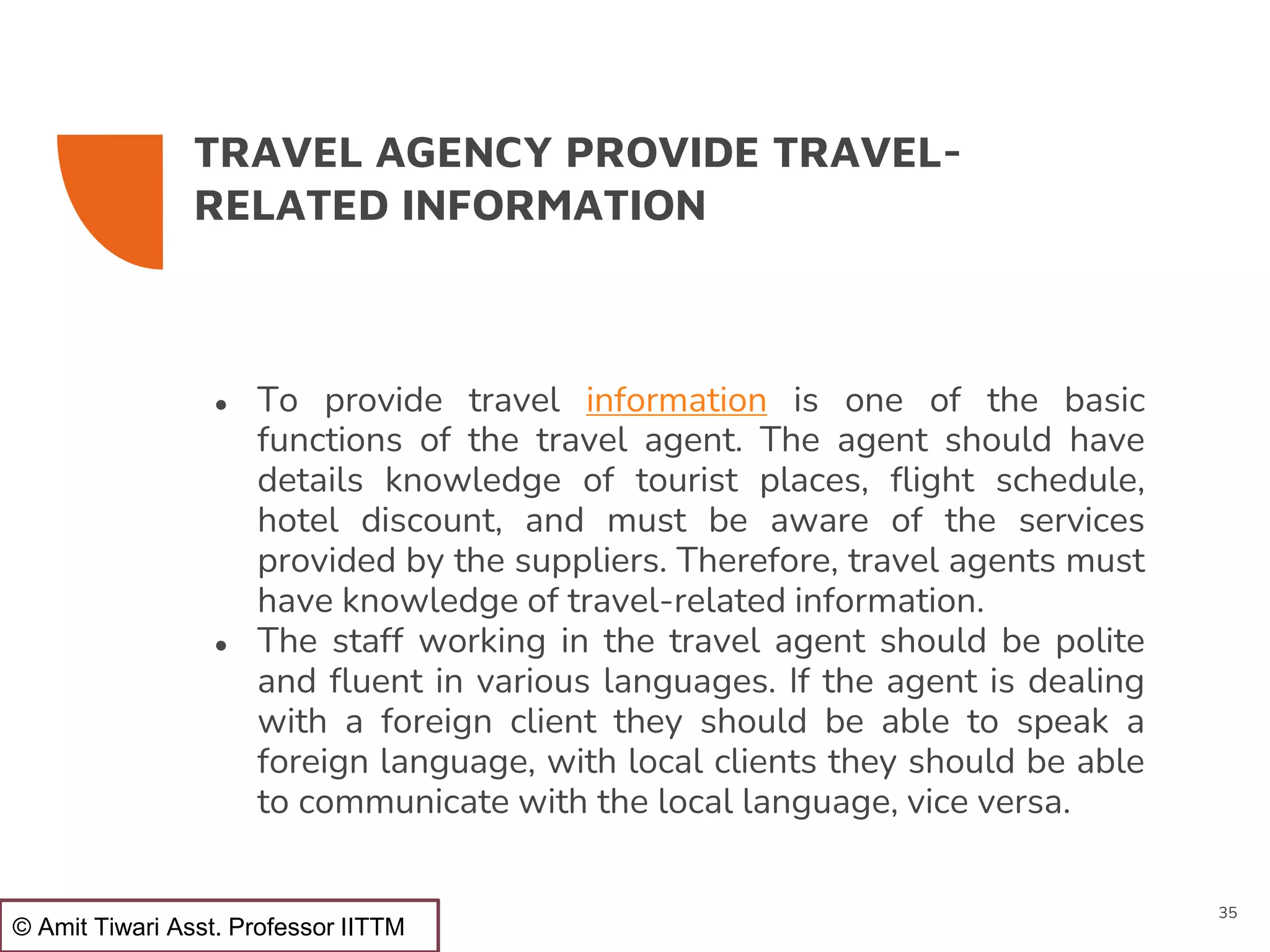 Travel agency | PDF