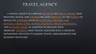 Travel agency | PPTX