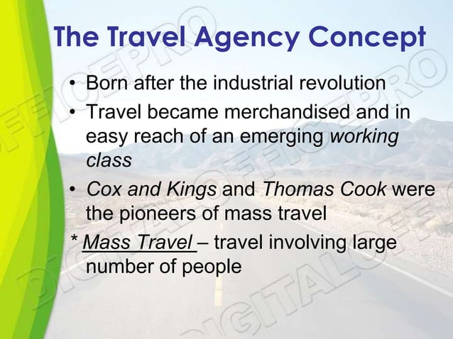 Travel agency and tour operations | PPTX