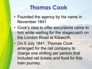 Travel agency and tour operations | PPTX