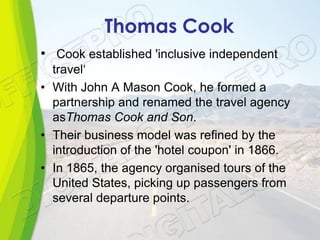 Travel agency and tour operations | PPTX