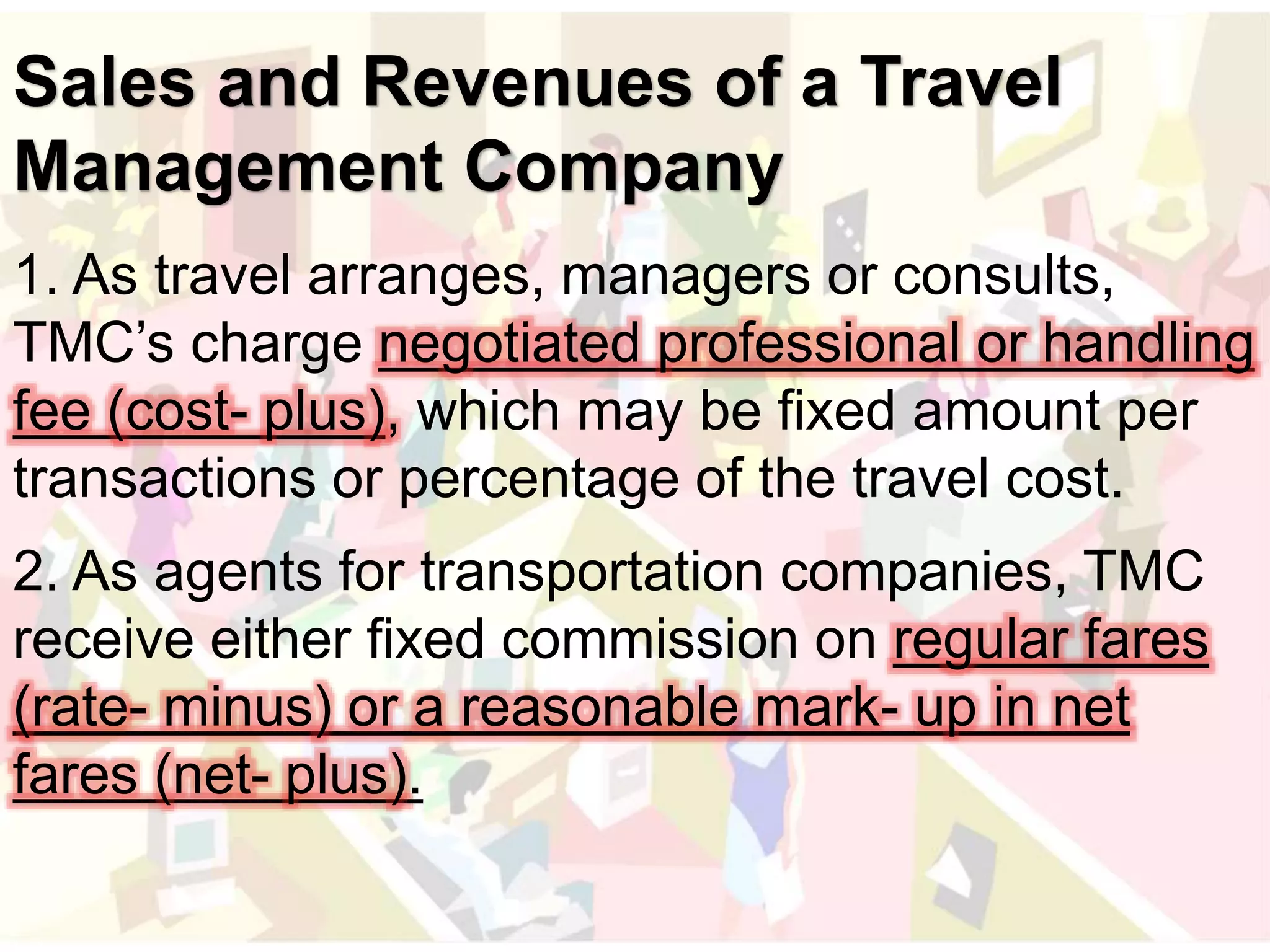 Travel agency and tour operations lecture | PPTX