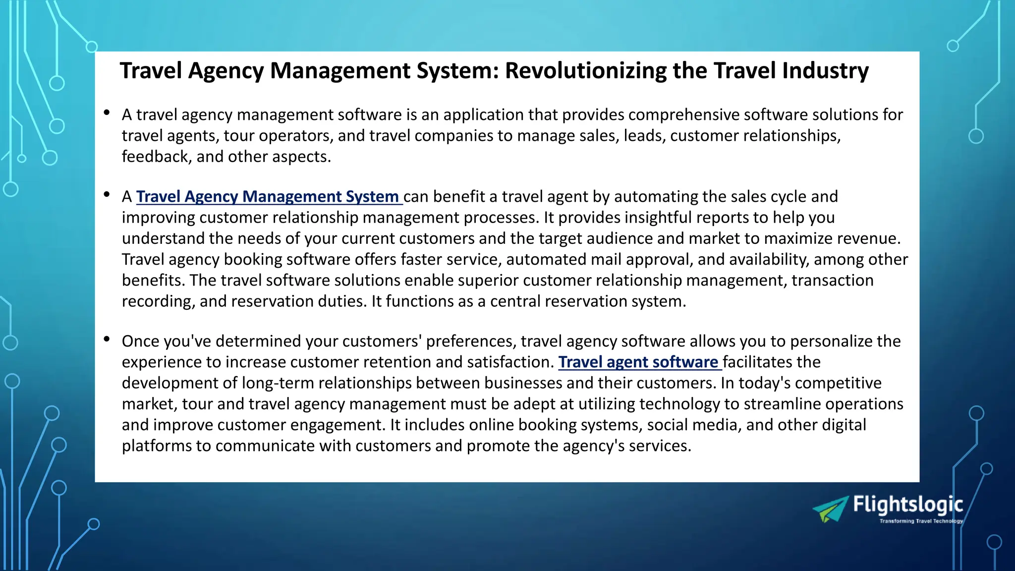 Travel Agency Management System | OTA Software | PDF