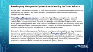 Travel Agency Management System | OTA Software | PDF