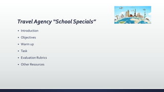 Travel agency project | PPTX