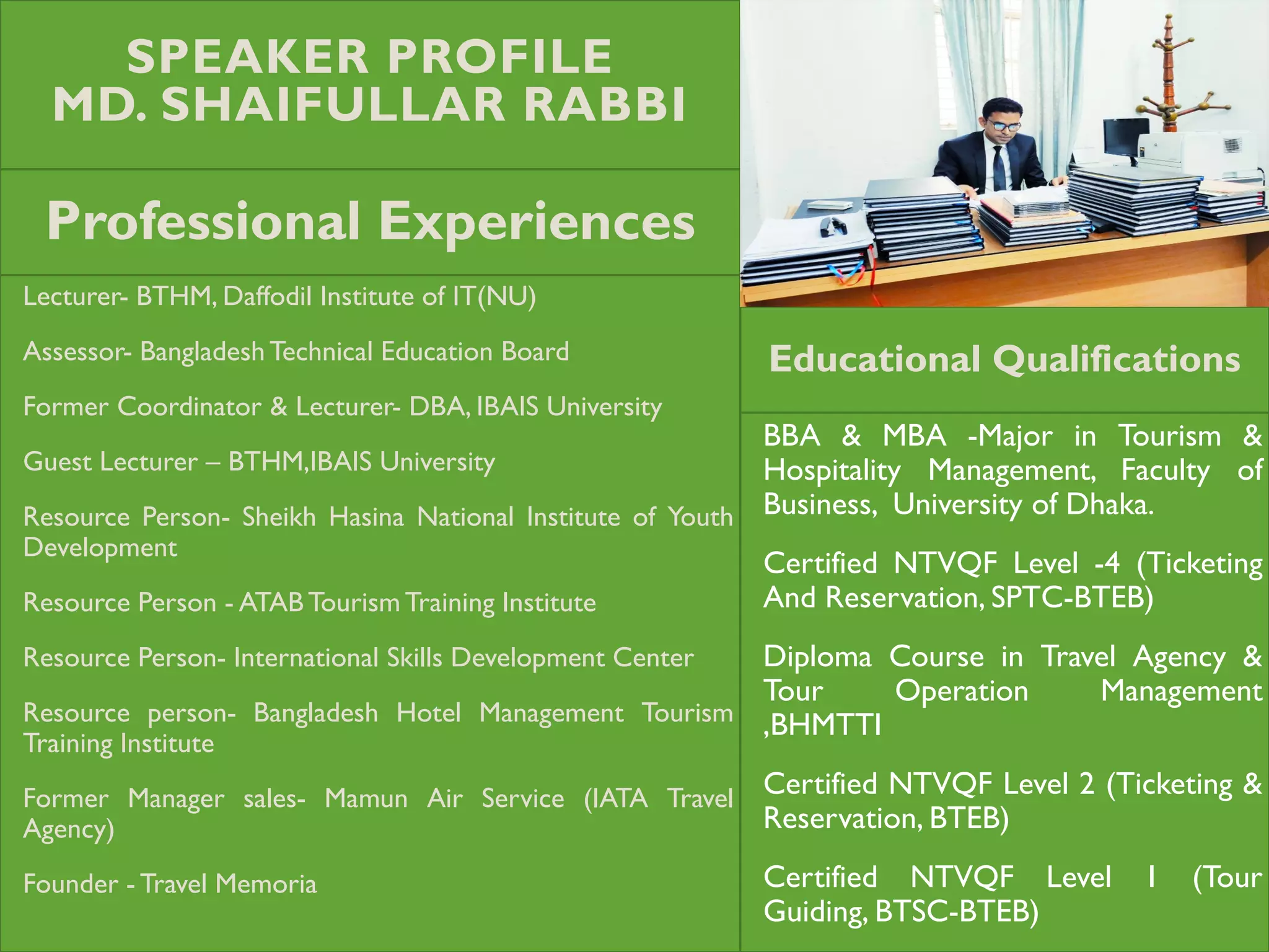 Travel Agency, Tour Operations, Tour Package & Visa Processing | PDF