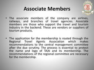 Travel Agent Association of India. | PPTX