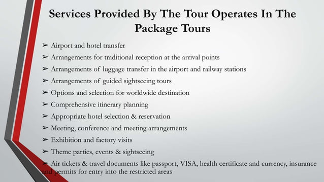 Travel agents and tour operators | PPTX