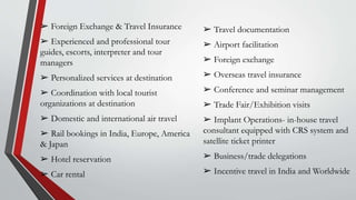 Travel agents and tour operators | PPTX