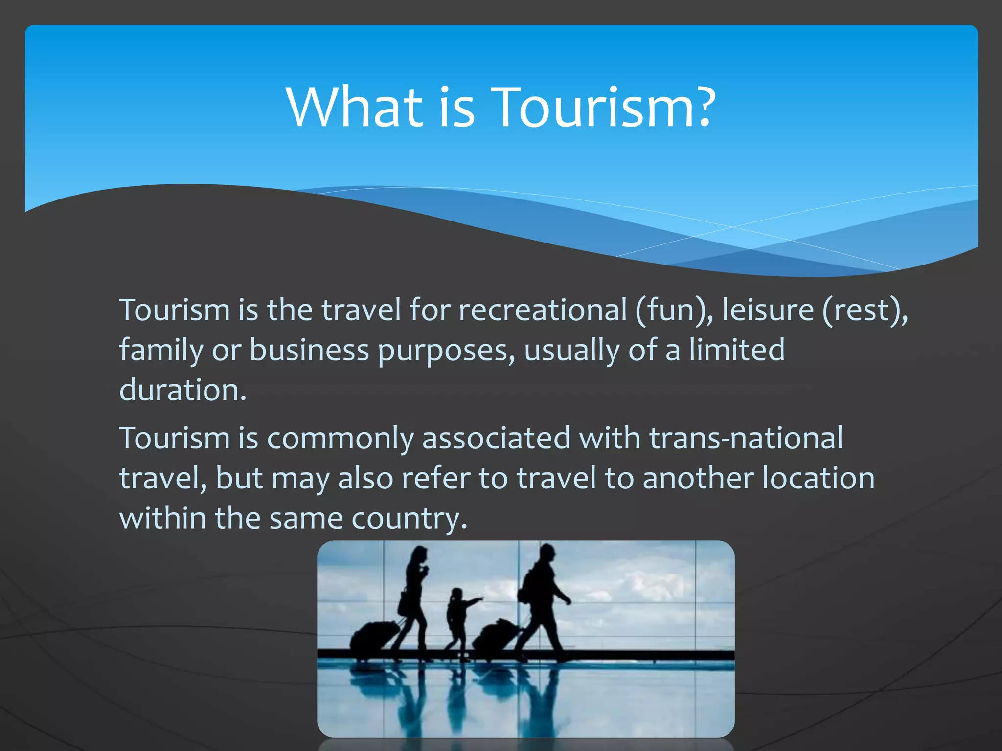 Travel and tourism | PPTX