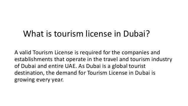 Travel and Tourism License in Dubai.pptx | Hotel Properties | Real Estate