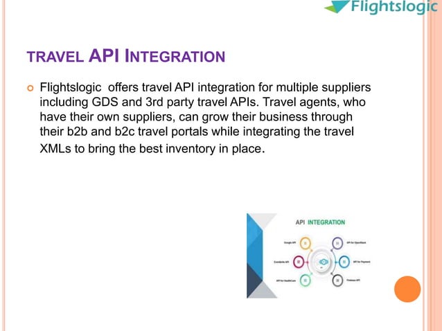 Travel api integration | PPT