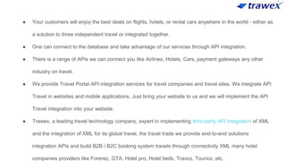 Travel API Integration | PPTX