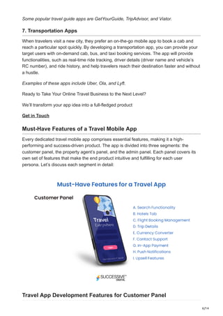 Travel App Development Guide Features Steps Cost.pdf