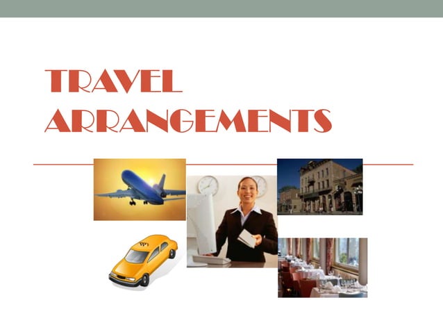 Travel Arrangements | PPTX