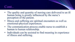 Travelbee's person to person relationship theory | PPTX