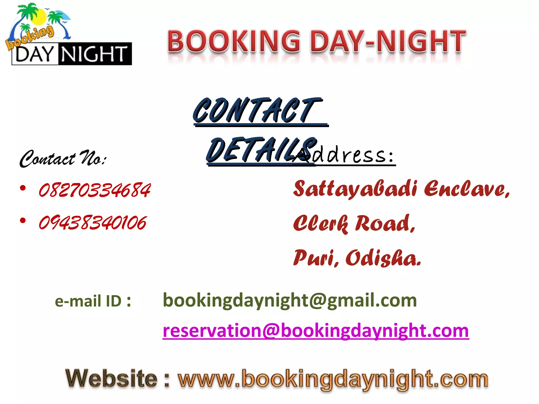Travel booking day night india's leading hotels and holidays booking ...