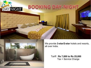 Travel booking day night india's leading hotels and holidays booking ...