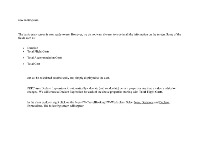 Pega poc | Pega projects | DOC