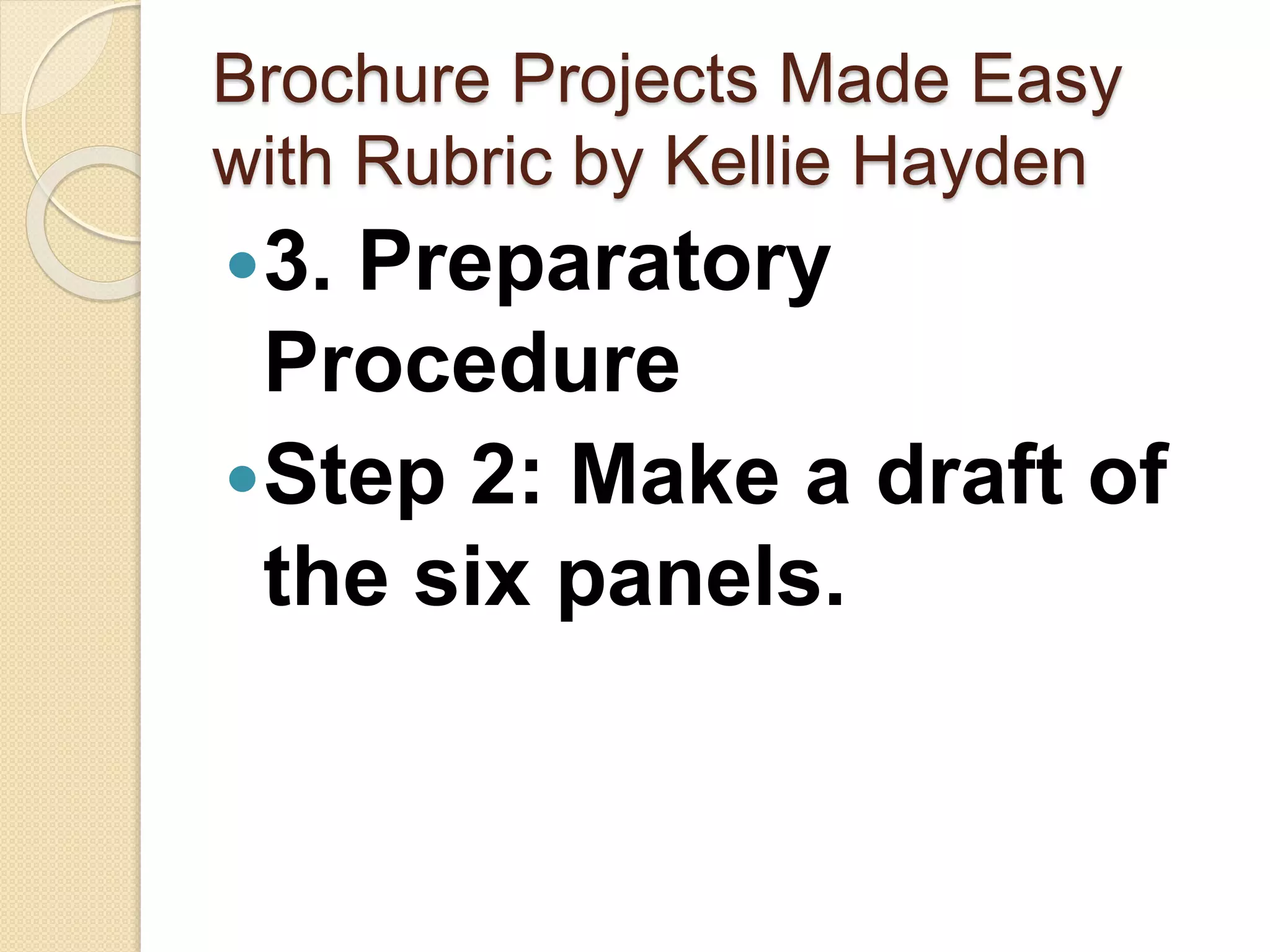 Travel brochure grade 8 | PPTX