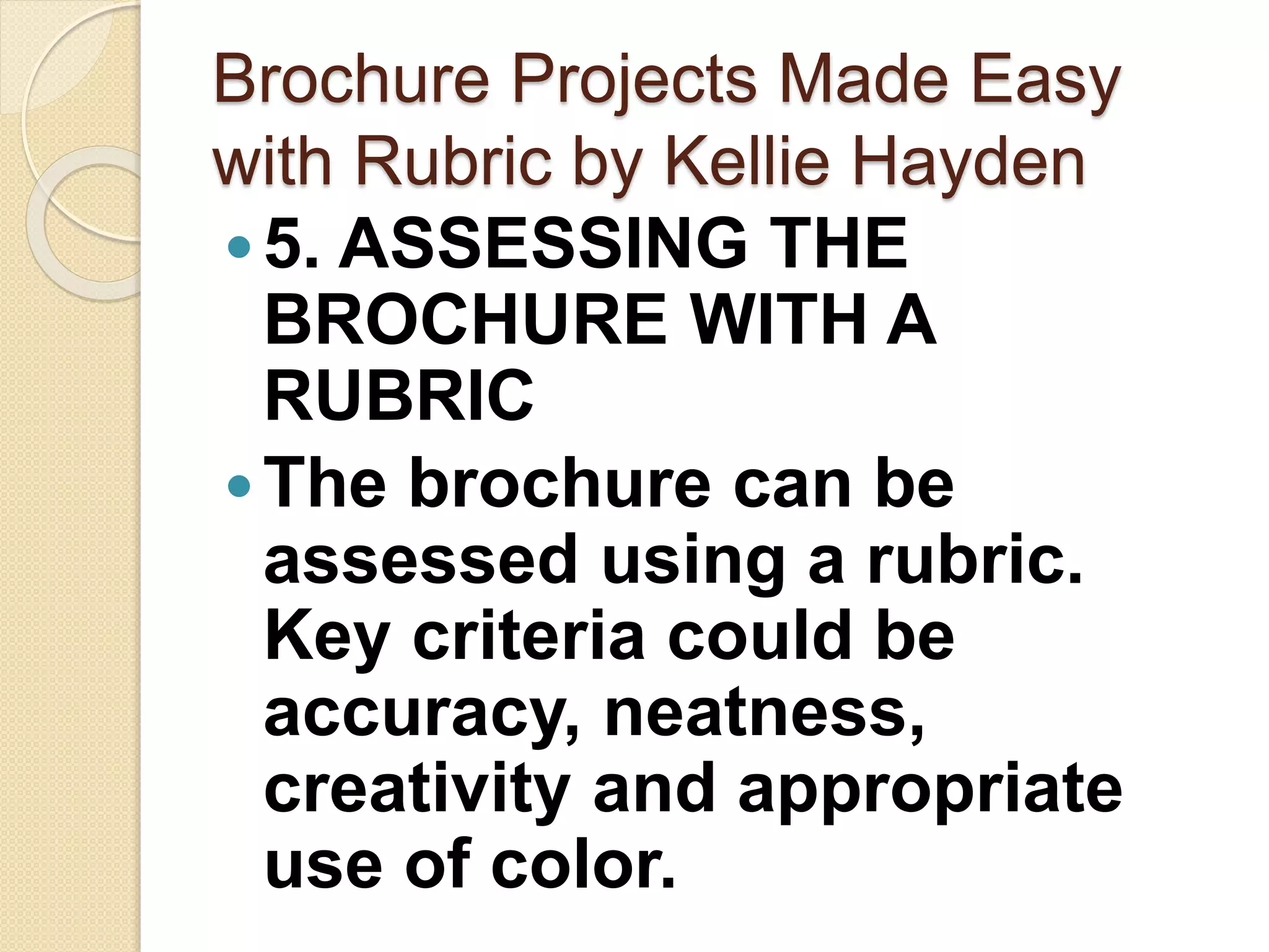 Travel brochure grade 8 | PPTX