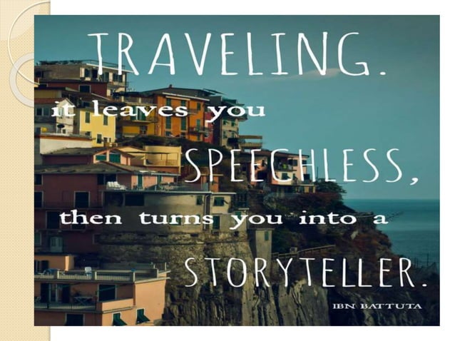 Travel brochure grade 8 | PPTX