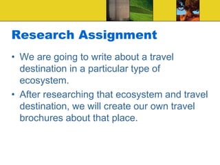 Travel brochure ppt | PPTX