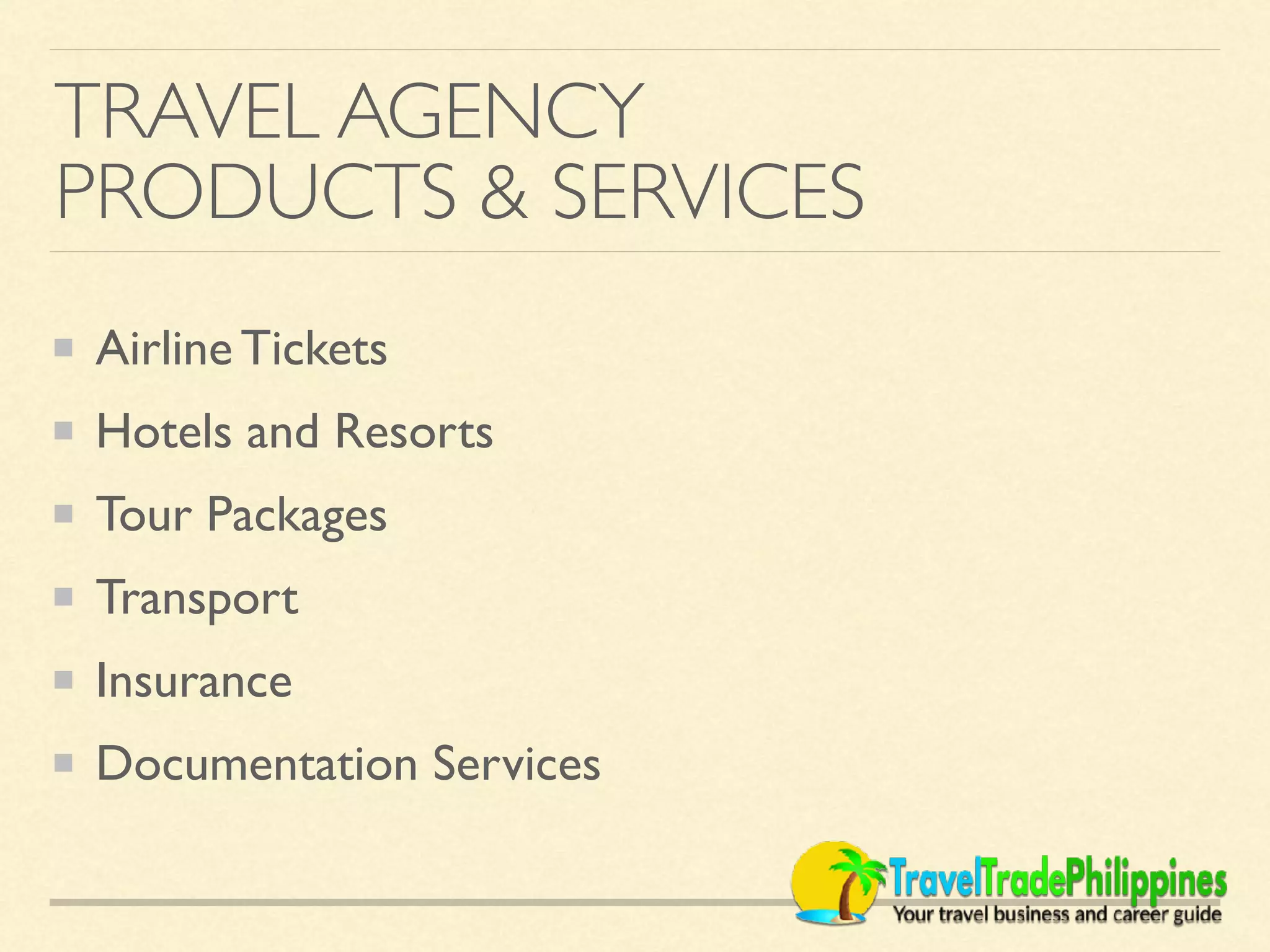 Travel Business 101: Introduction to Understanding Travel Agency ...