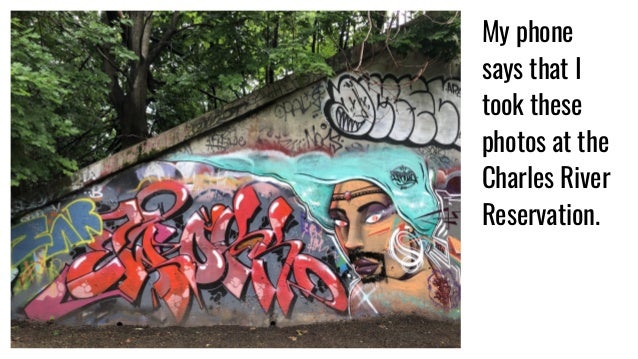 Travel, Graffiti, and Dating Apps in Cambridge, Massachusetts
