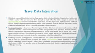 Travel Data Integration | Travel Data Integration | PPTX