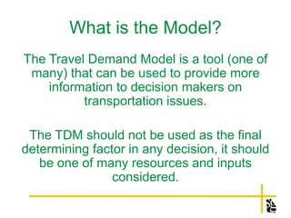 Travel Demand Model VLMPO CAC-TAC | PPTX