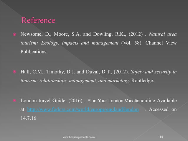 Tourism Tourist Destination | PPTX