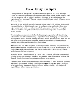 Travel Essay Examples.pdf